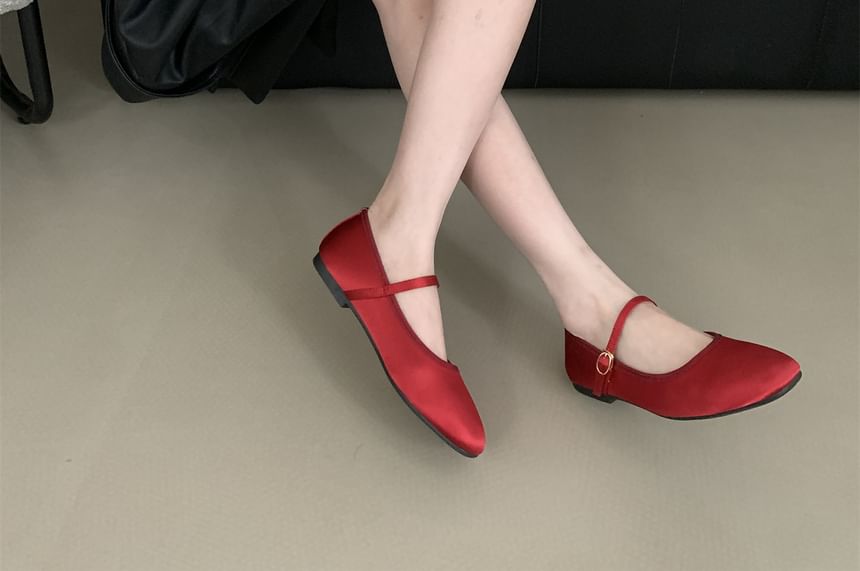 Plain Mary Jane Ballet Flats – KawaiiMoriStore