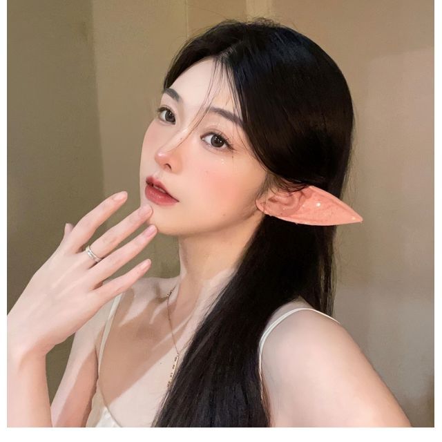 Elf Ear Silicone Party Cosplay Earring – KawaiiMoriStore