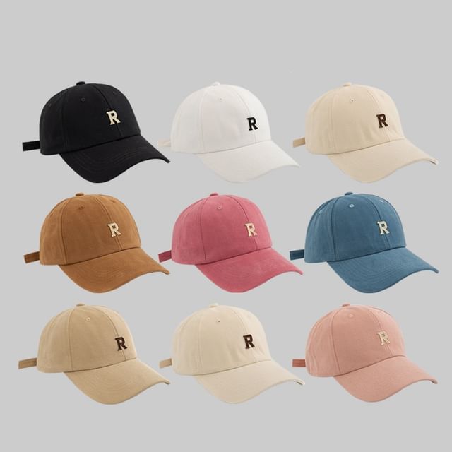 Lettering Applique Baseball Cap – KawaiiMoriStore