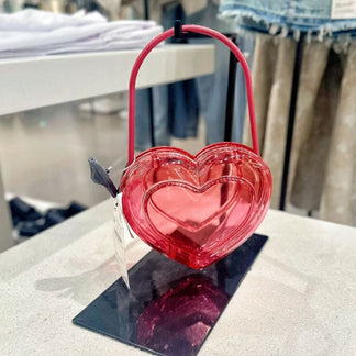 Acrylic Heart Bag - Lovesickdoe – KawaiiMoriStore
