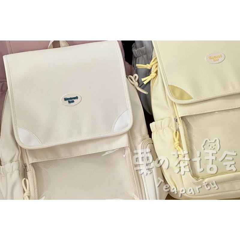 Applique PVC Panel Backpack / Bag Charm / Set – KawaiiMoriStore
