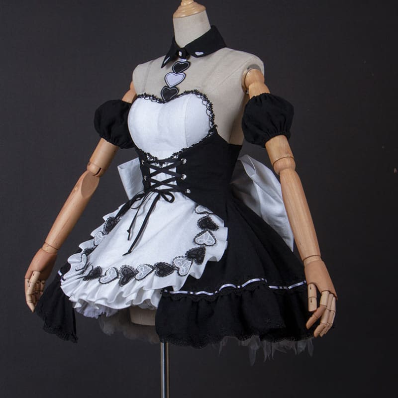 Azur Lane IJN Noshiro Hold the Ice Maid Cosplay Costume – KawaiiMoriStore