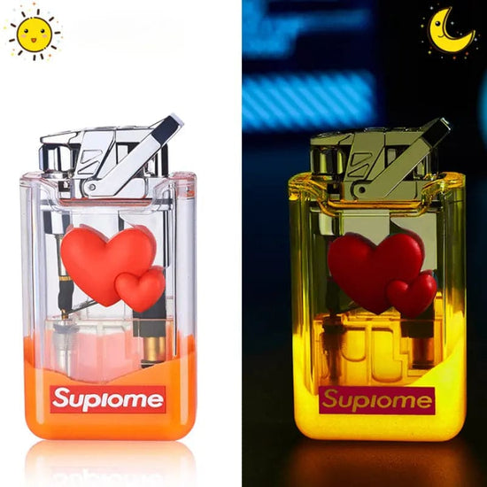 Glowing Heart Lighter – KawaiiMoriStore