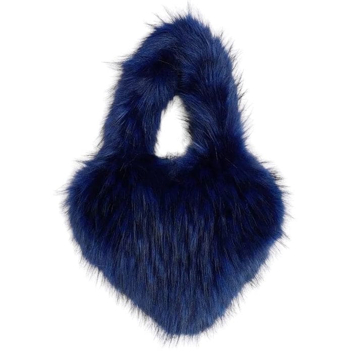 Heart Fuzzy Handbag – KawaiiMoriStore
