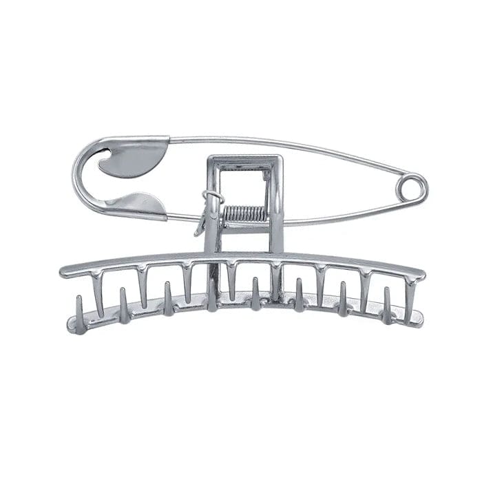 Huge Safety Pin Hair Claw – KawaiiMoriStore