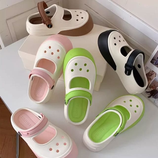 Platform Slingback Clogs – KawaiiMoriStore