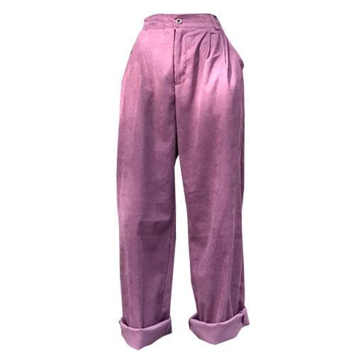 Purple Wide Pants – KawaiiMoriStore