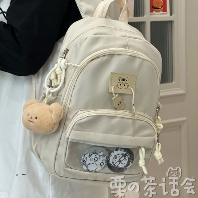 PVC Panel Applique Laptop Backpack / Bag Charm / Set – KawaiiMoriStore