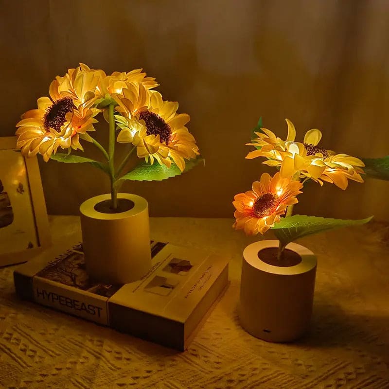 Sunflower Decorative Led Lamp – KawaiiMoriStore