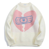 Sweat Broken Heart Sweater – KawaiiMoriStore