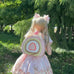 Sweet Pink Cake Backpack - Lovesickdoe – KawaiiMoriStore