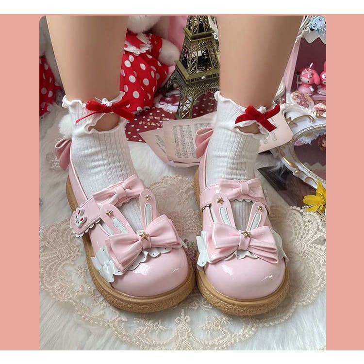 Blue Lolita Style Doll Shoes - Lovesickdoe – KawaiiMoriStore