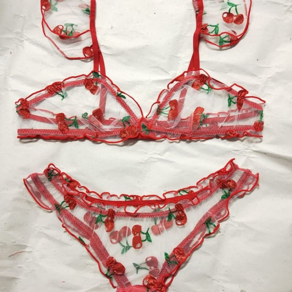 floral cute lingerie – KawaiiMoriStore