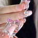 Pink Bow Ring - Lovesickdoe – KawaiiMoriStore