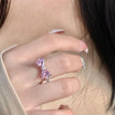 Pink Bow Ring - Lovesickdoe – KawaiiMoriStore